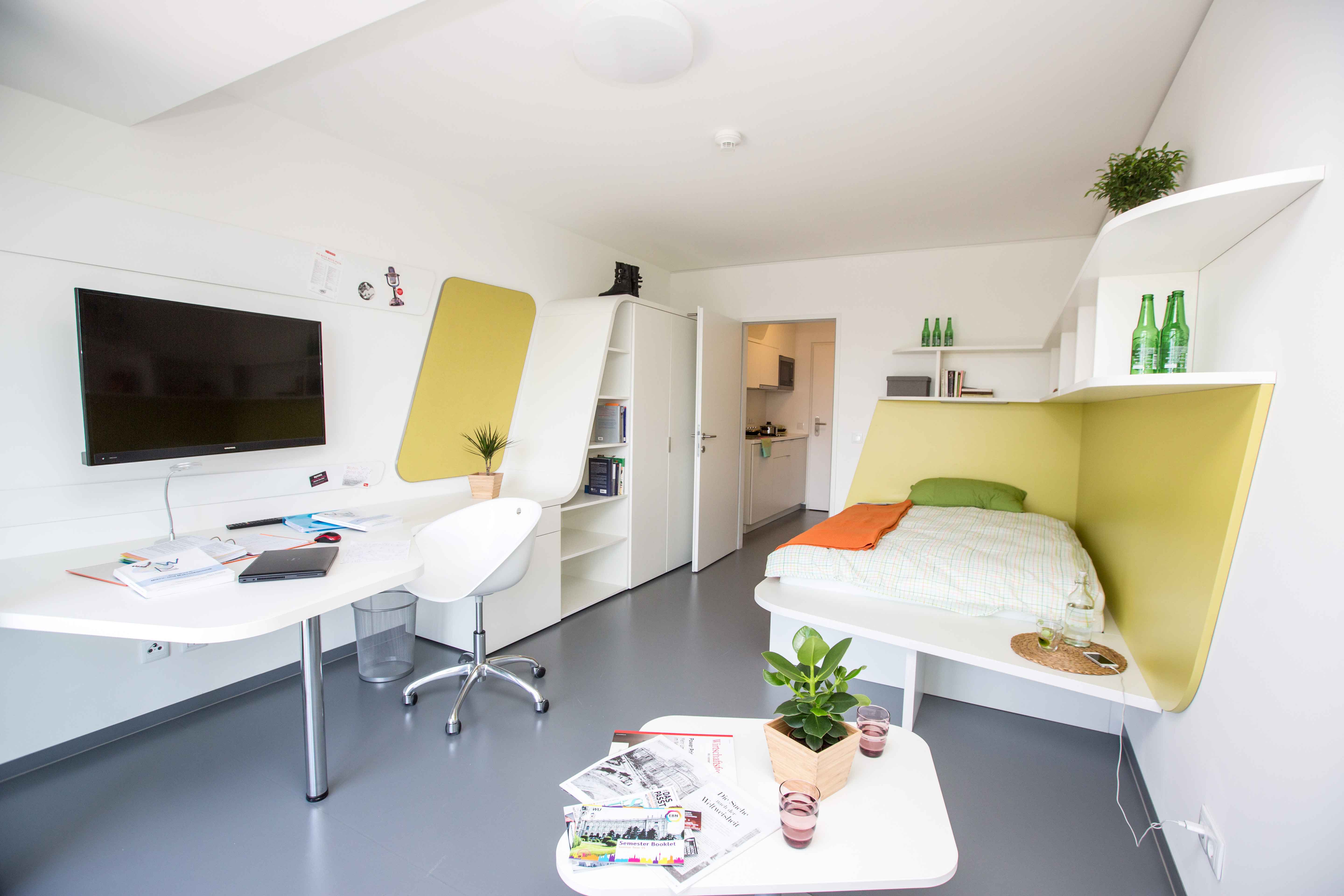 Leben in den Campus Studios | Akademikerhilfe Studentenwohnheime